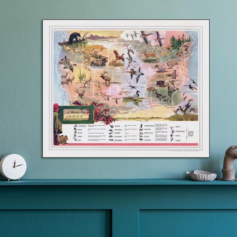 Hunting Prints - Etsy