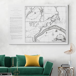 1786 Benjamin Franklin Map of the Gulf Stream – Early Scientific Sea ...
