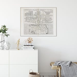 Genealogy Lineage Family Tree Chart of Genghis Khan Founder of Mongol ...