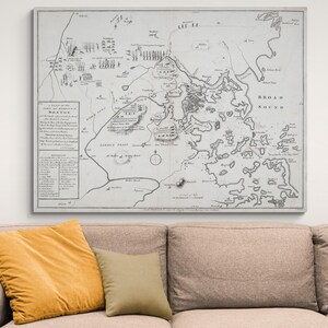 1775 Costa Map of Lexington and Concord – Revolutionary War Cartography ...