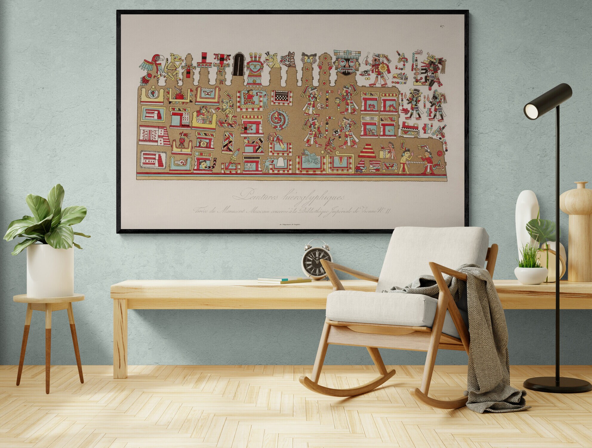 Diagrama gráfico de la escritura náhuatl azteca Jeroglíficos - Etsy México