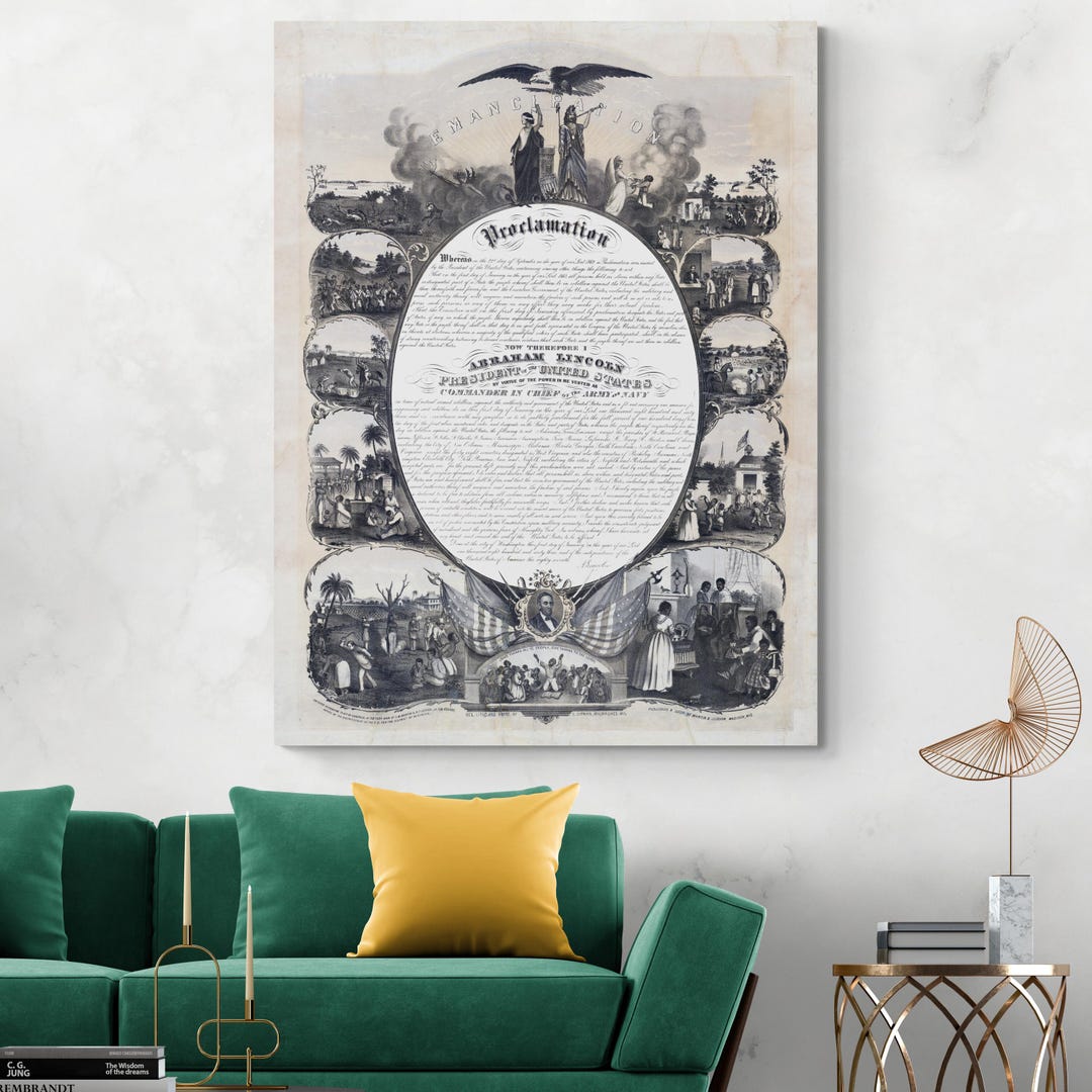 Emancipation Proclamation 1864 – Abraham Lincoln Executive Order ...