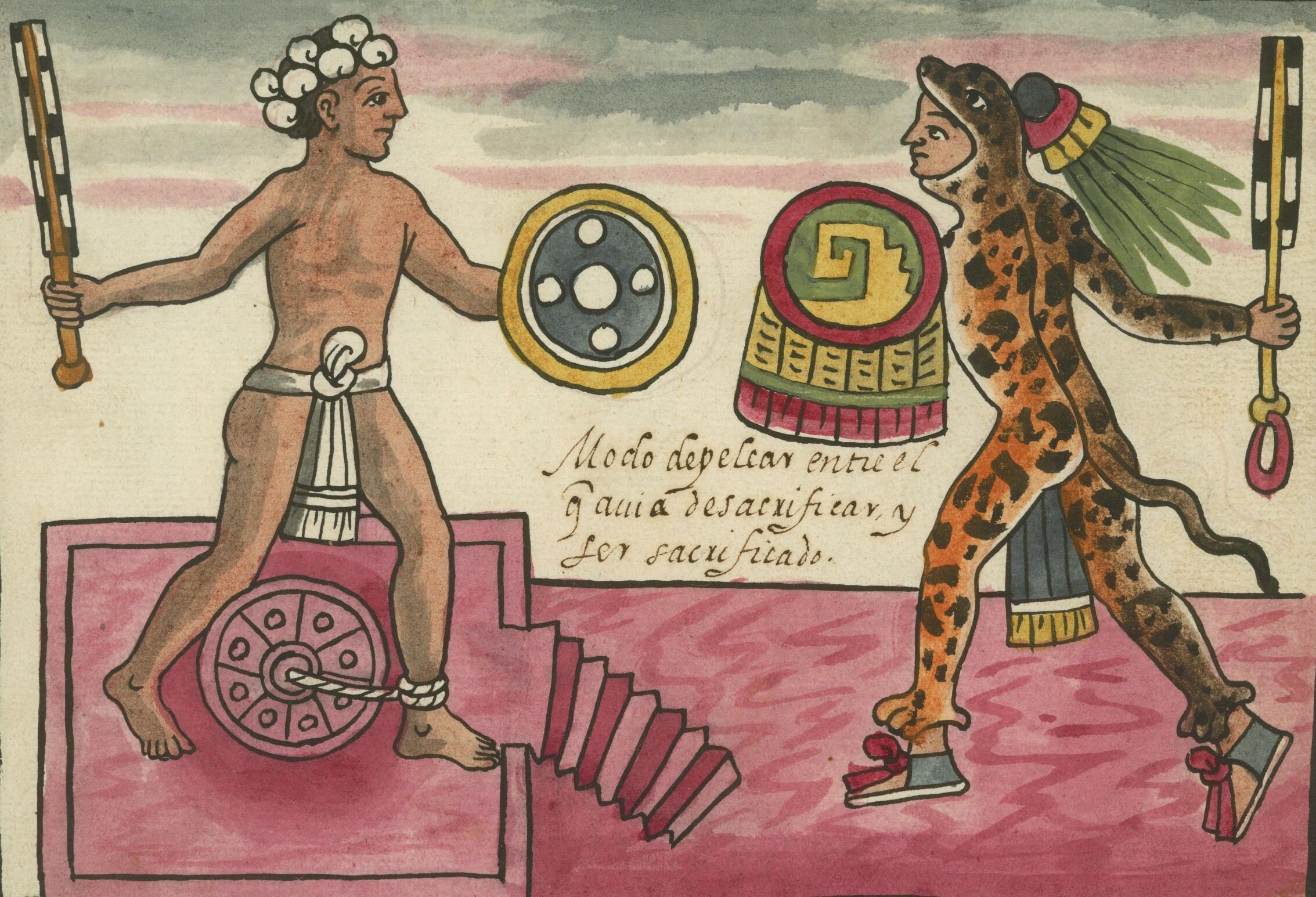Aztec Codex Sacrifice