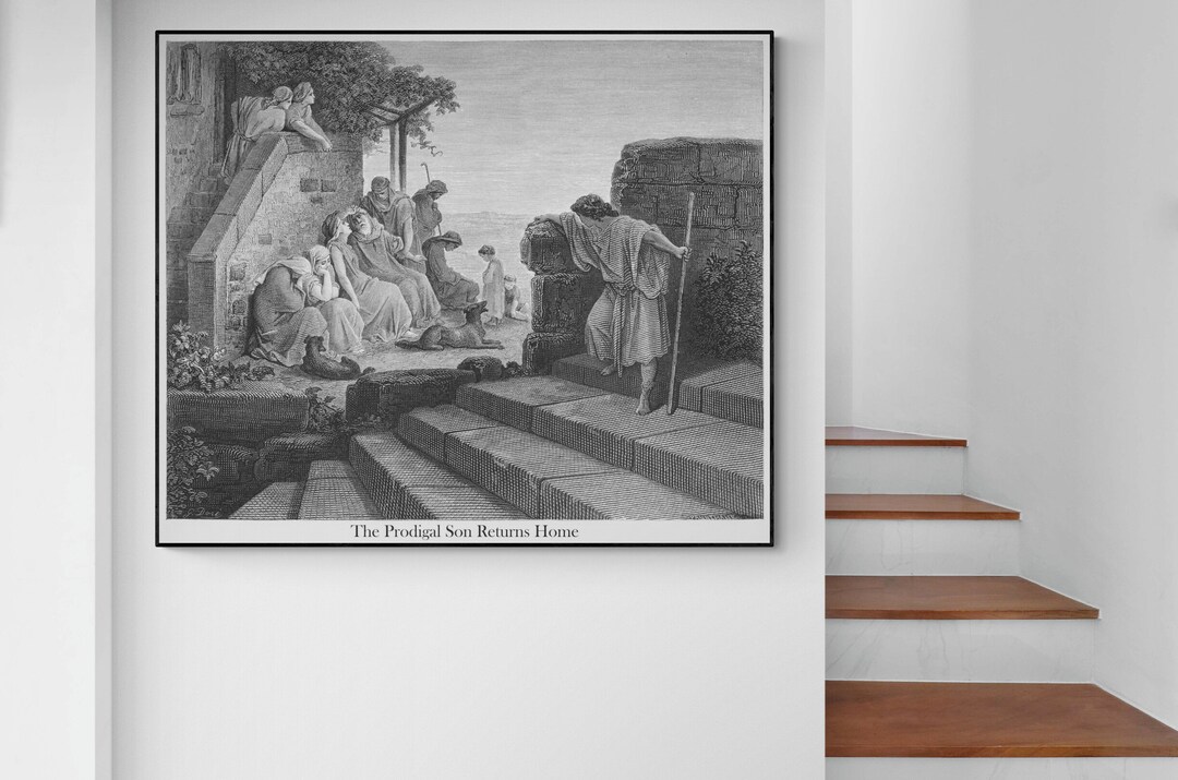 The Prodigal Son Returns Home Gustave Dore Antique Christianity ...