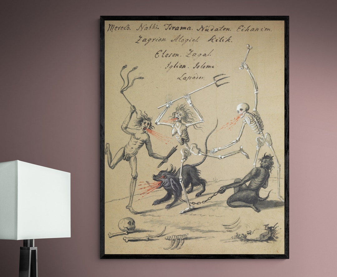 Evil Spirits and Demons Occult Coven Witchcraft Demon Devil - Etsy