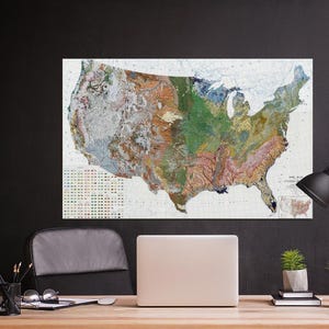 Massive Soil Classification Map of the United States American ...