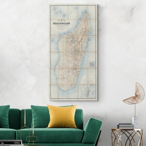1895 Map of Madagascar – Colonial-era French Cartography Showing ...