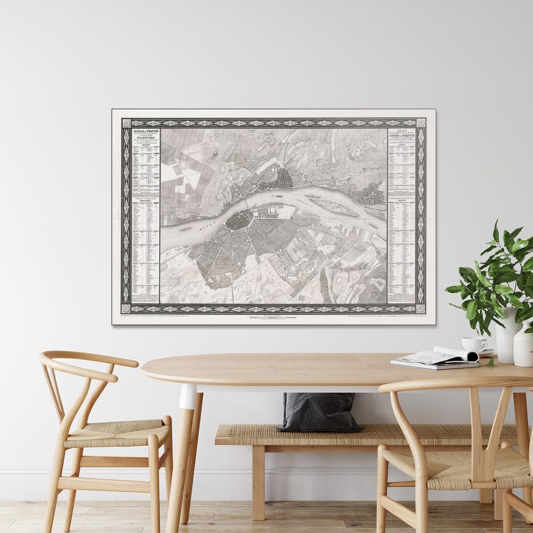 1828 Map of Budapest Hungary European Geography Antique Hungarian ...