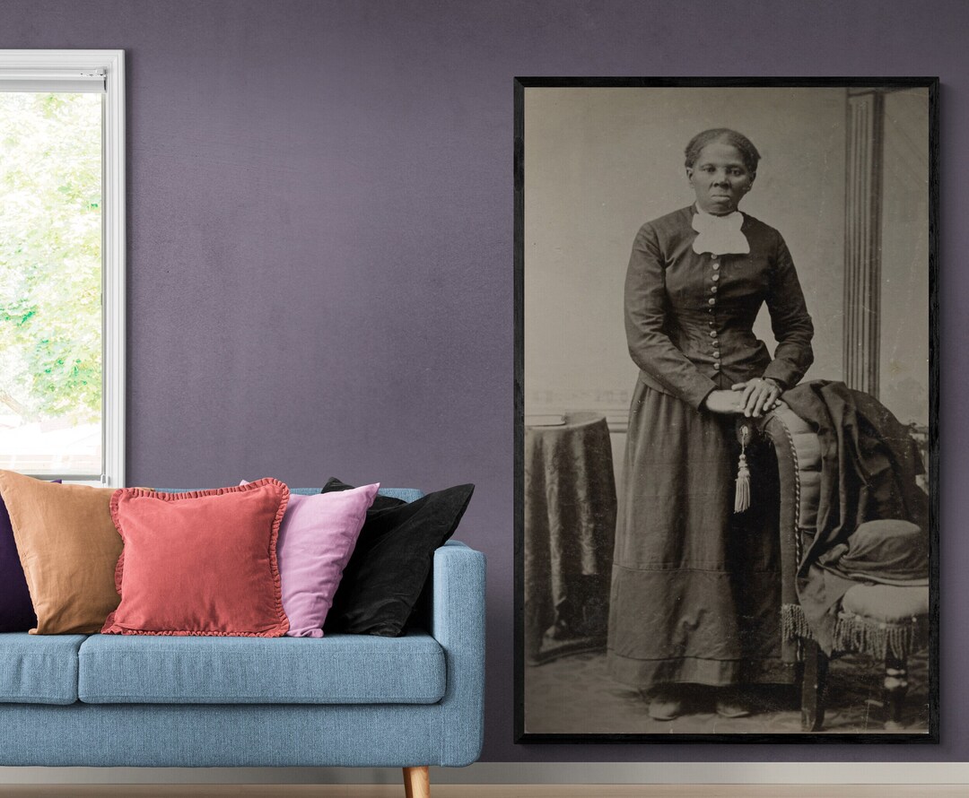 Harriet Tubman Photo Portrait Freedom Fighter Abolitionist Suffragette ...