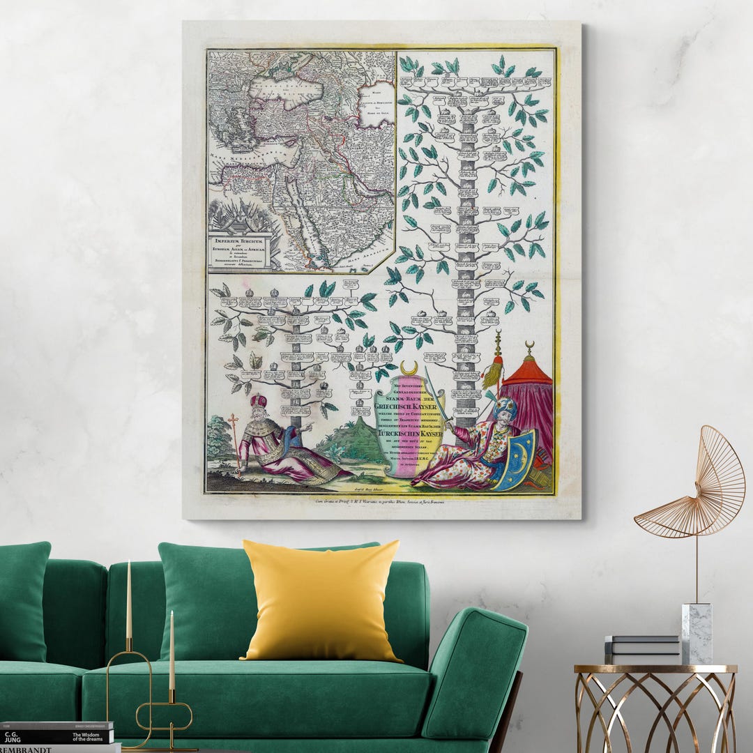 Ottoman Empire Family Tree – 18th Century Turkish Sultan Genealogy ...