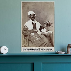 Sojourner Truth Portrait Freedom Fighter Abolitionist Suffragette ...