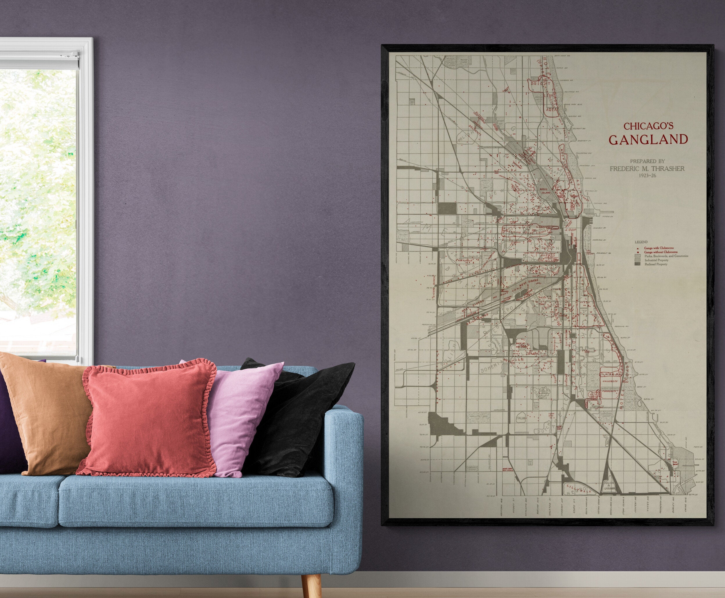 Al Capone Does My Shirts Map