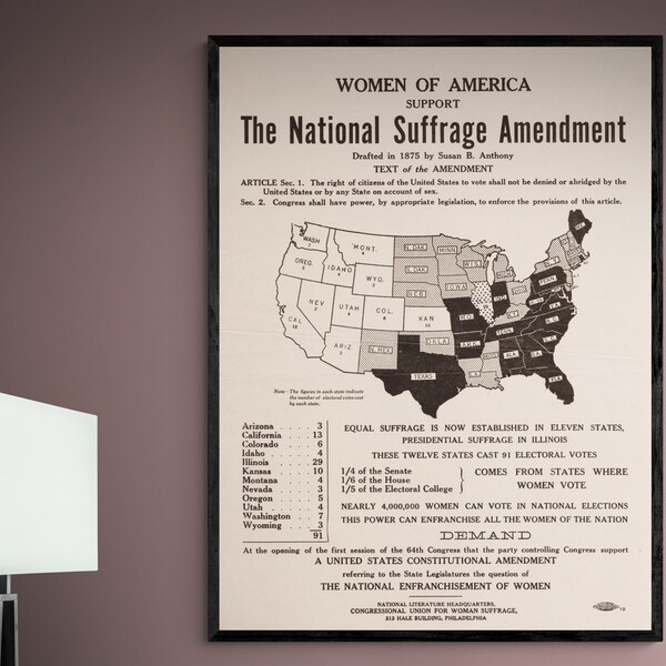 Women's Suffrage - Etsy