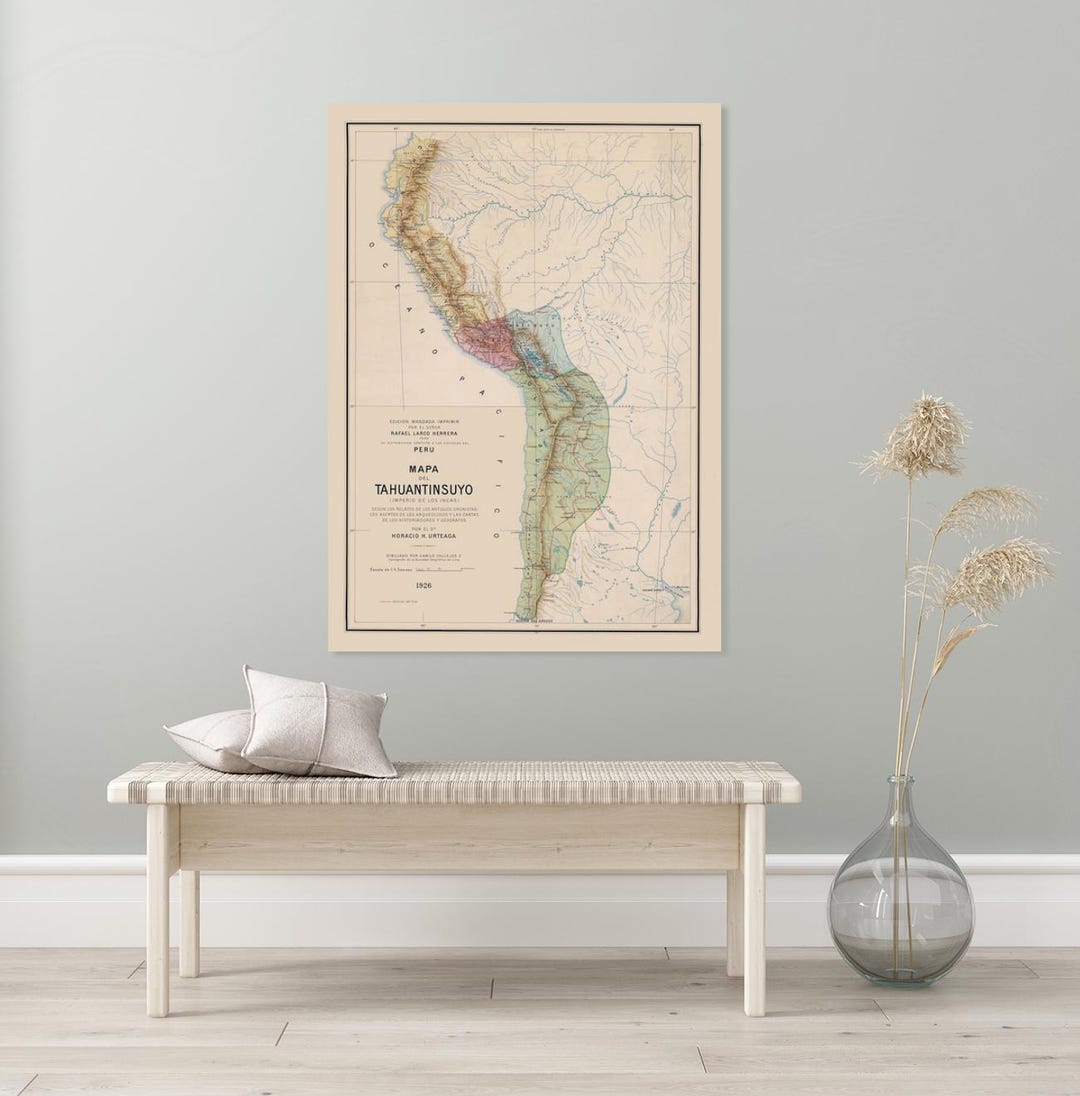 Mapa do Império Inca no Peru Geografia Histórica da América do Sul ...