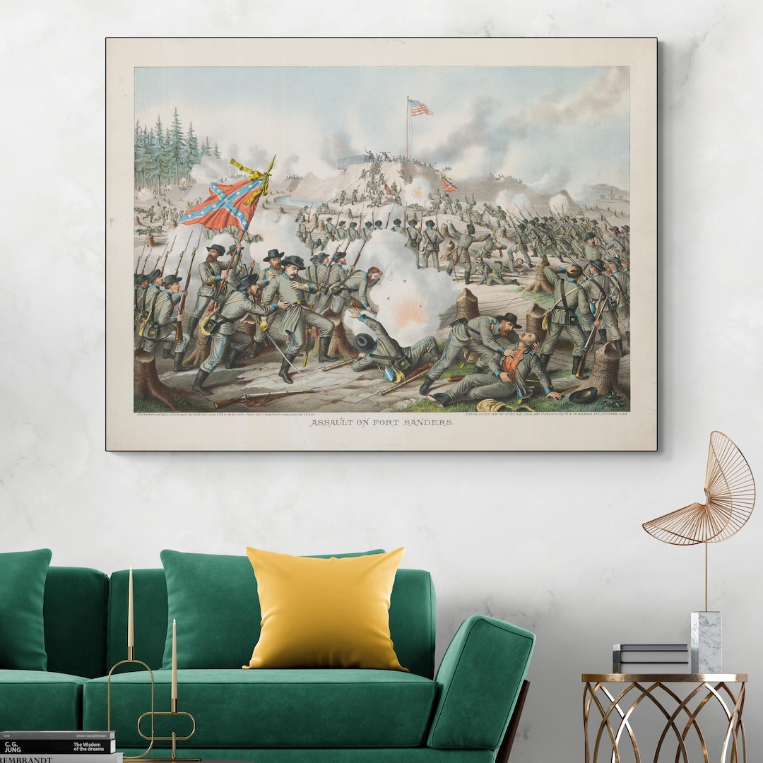 Battle of Fort Sanders 1863 – Knoxville Campaign Civil War Art Print ...