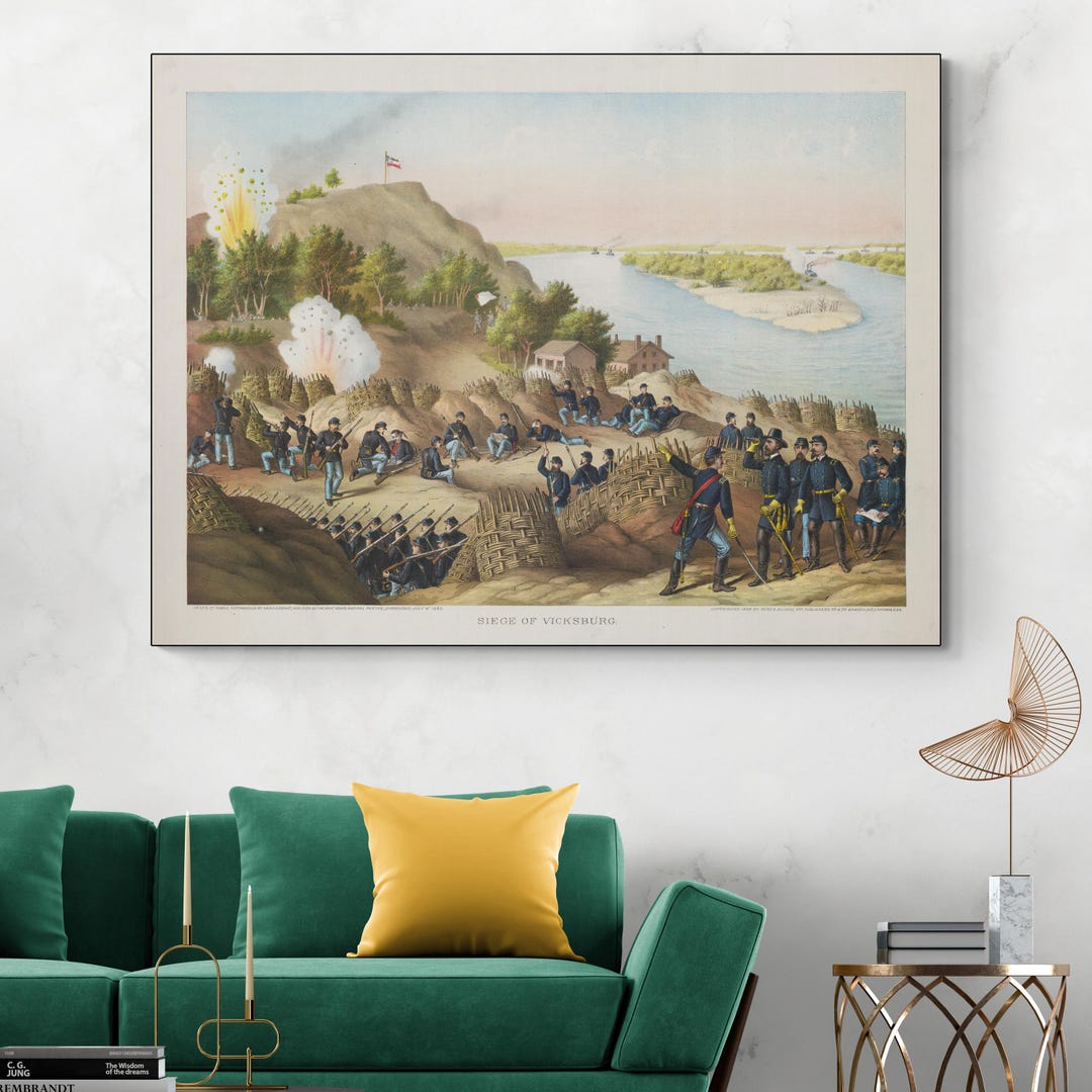 Battle of New Orleans – War of 1812 Military Art Print | Historic ...