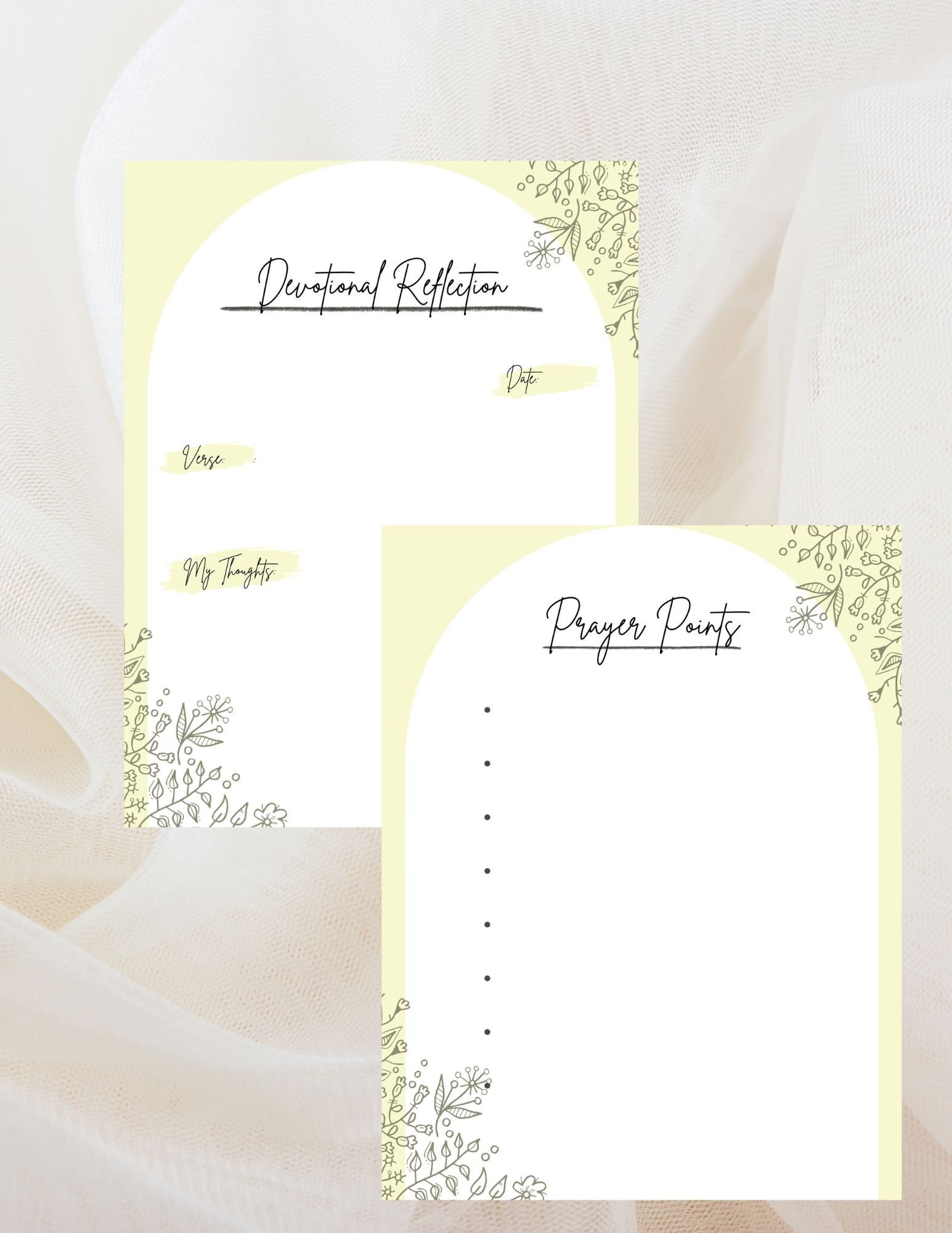 EDITABLE Daily Prayer Journal, Prayer Journal, Devotional Journal - Etsy