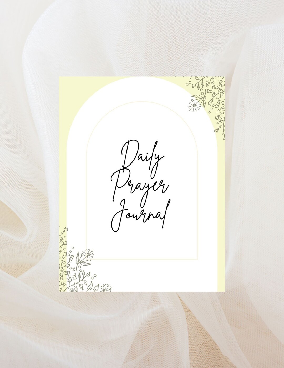 EDITABLE Daily Prayer Journal, Prayer Journal, Devotional Journal - Etsy