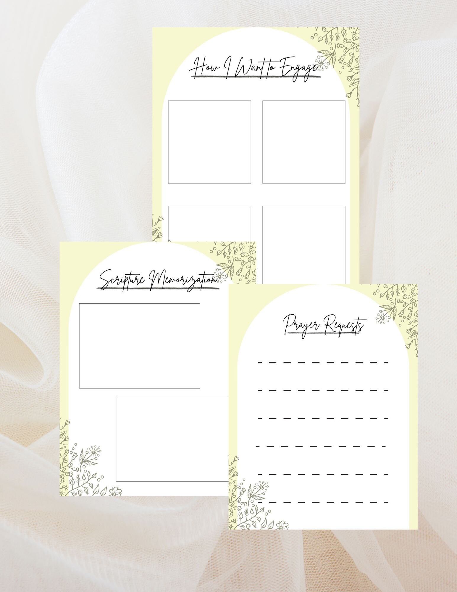 EDITABLE Daily Prayer Journal, Prayer Journal, Devotional Journal - Etsy