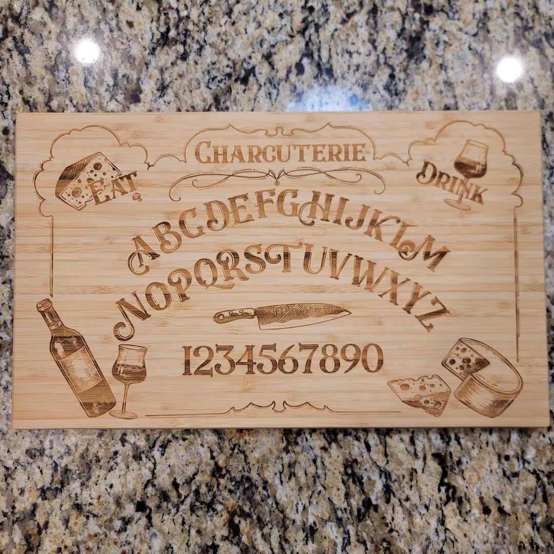 Wine and Cheese Ouija Charcuterie Board - Etsy