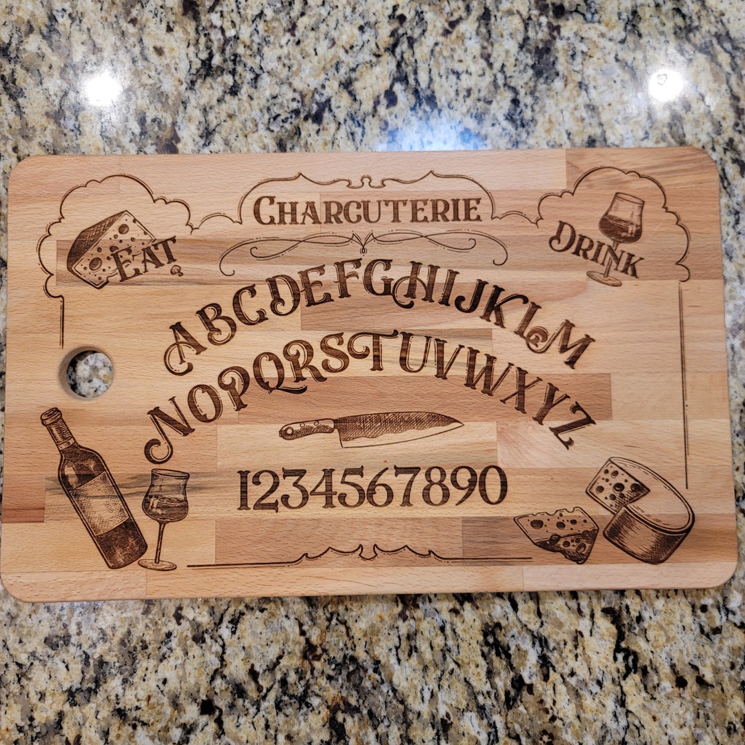 Wine and Cheese Ouija Charcuterie Board - Etsy