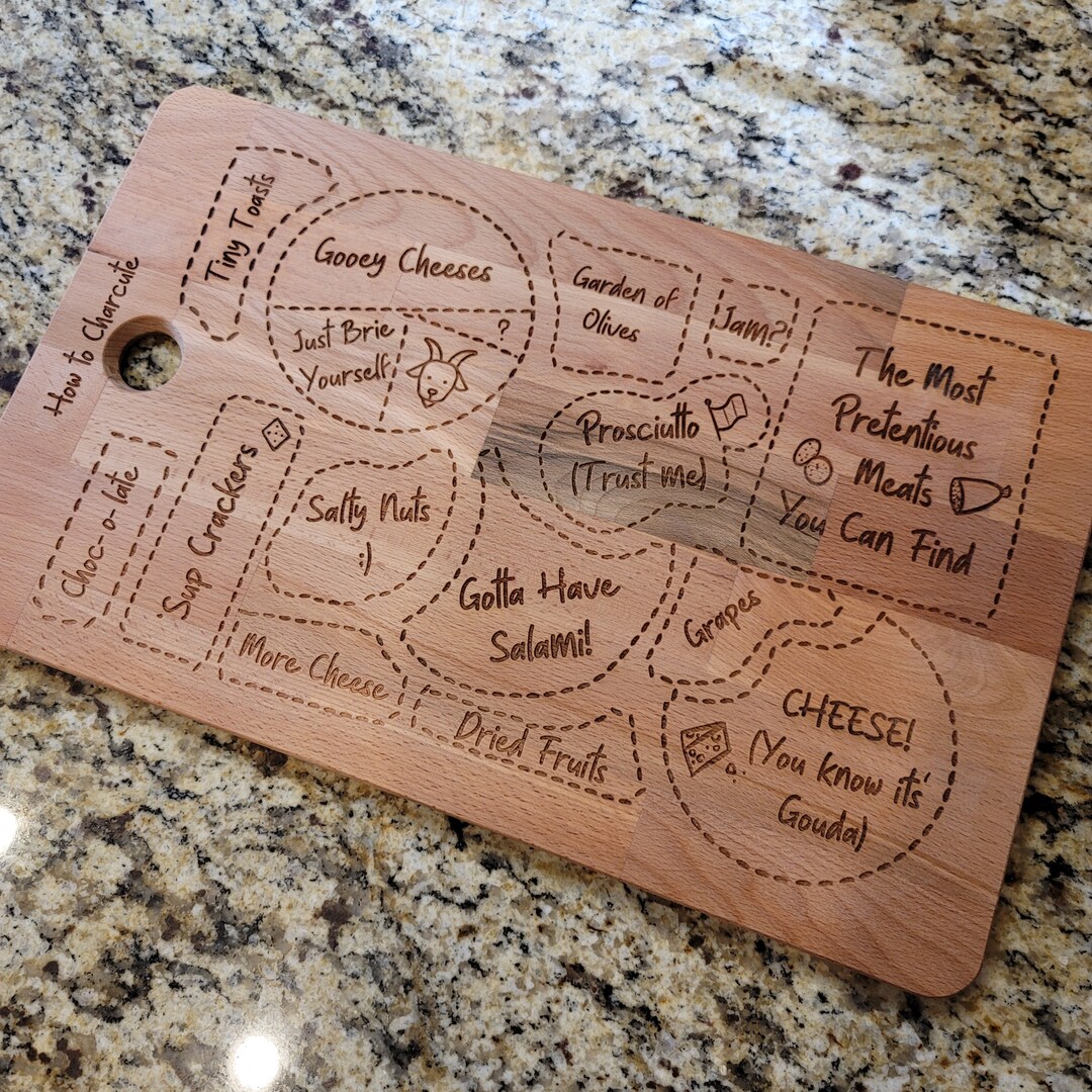 How to Charcute Charcuterie Board - Etsy