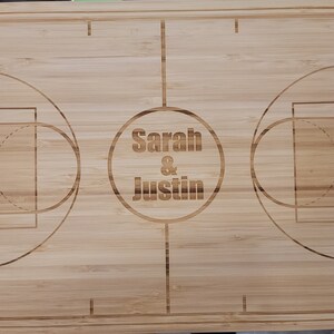 Basketball Court Charcuterie Board With Backboards - Etsy