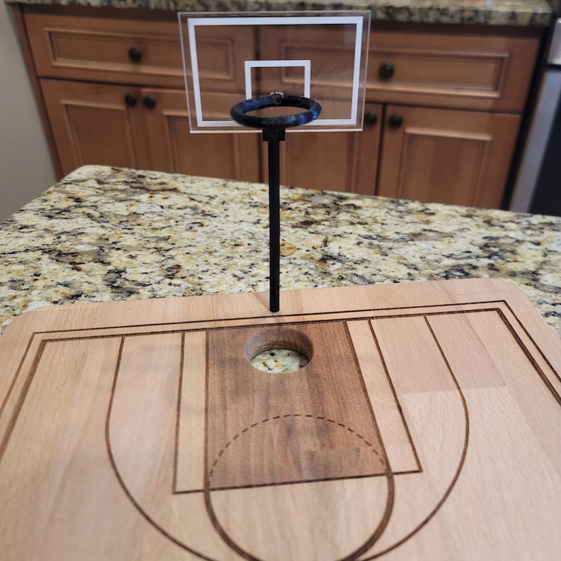 Basketball Court Charcuterie Board With Backboards - Etsy