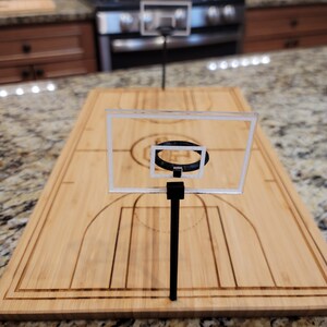 Basketball Court Charcuterie Board With Backboards - Etsy