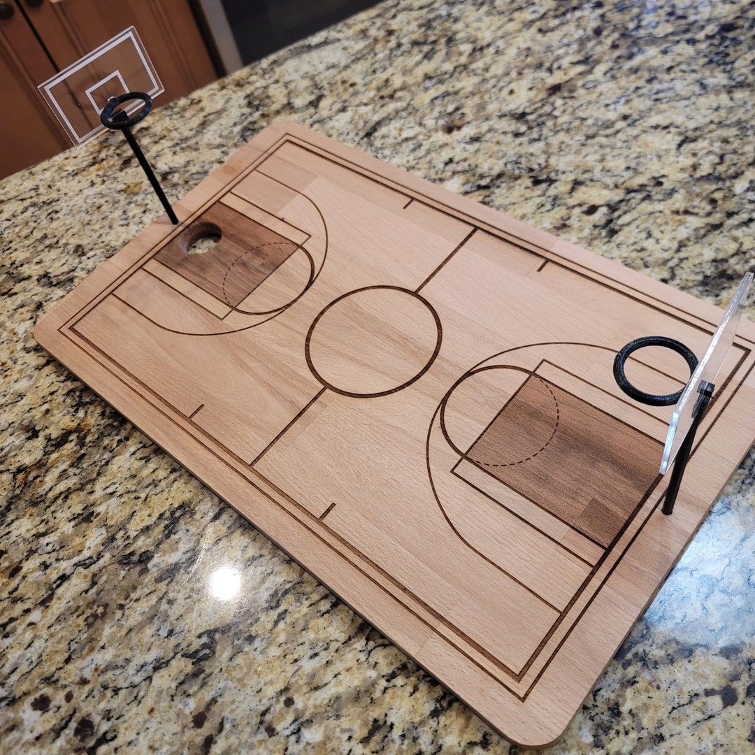 Basketball Court Charcuterie Board With Backboards - Etsy