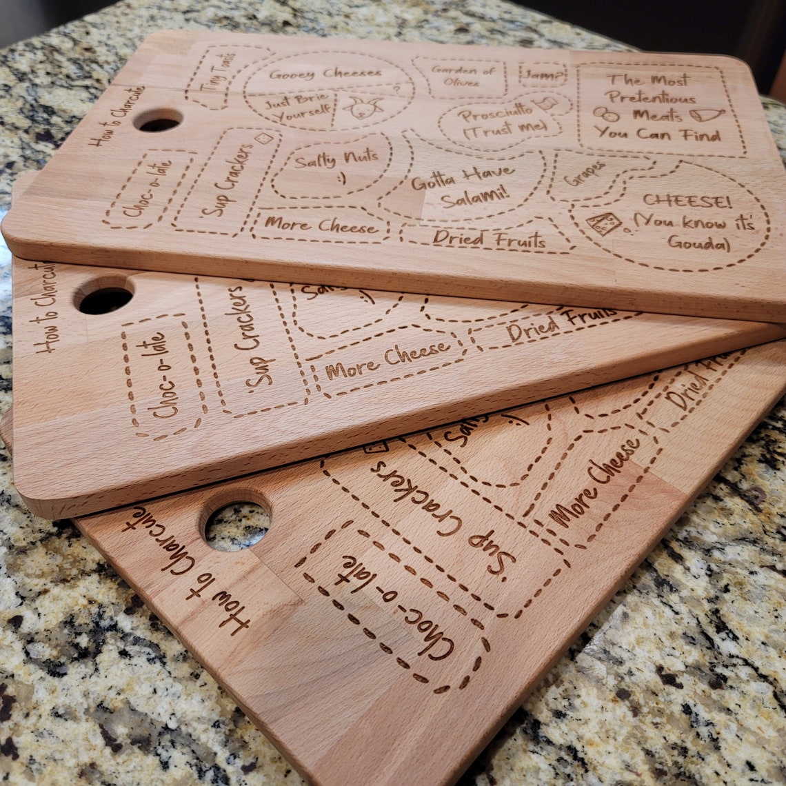 How to Charcute Charcuterie Board - Etsy