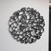 Circular Metal Storm Sign Wall Art, Metal Sketch Sign for Wall ...