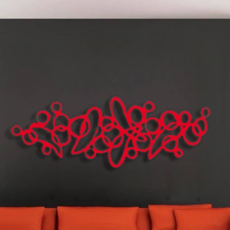 Red Wall Hanging - Etsy