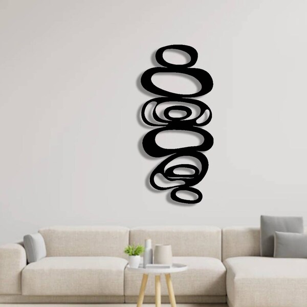 Metal Vertical Art - Etsy