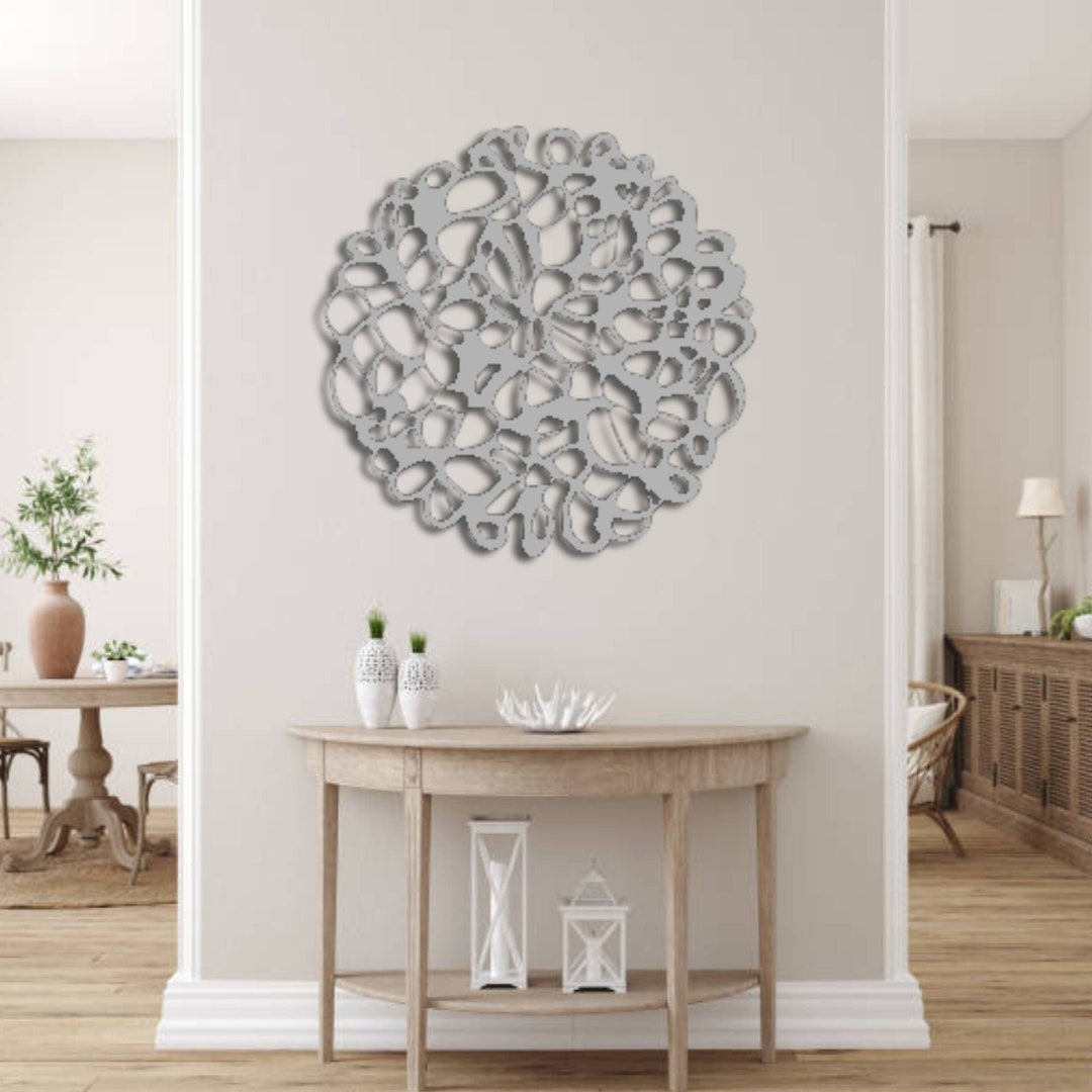 Silver Storm Sign Metal Wall Decormetal Circular Sign for - Etsy