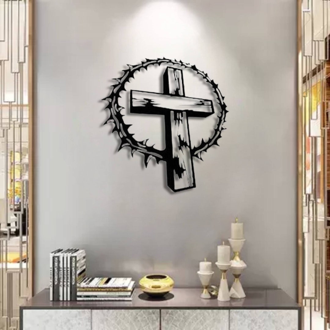 Metal Jesus Sculpture for Wall,jesus Metal Wall Hanging,metal Cross ...