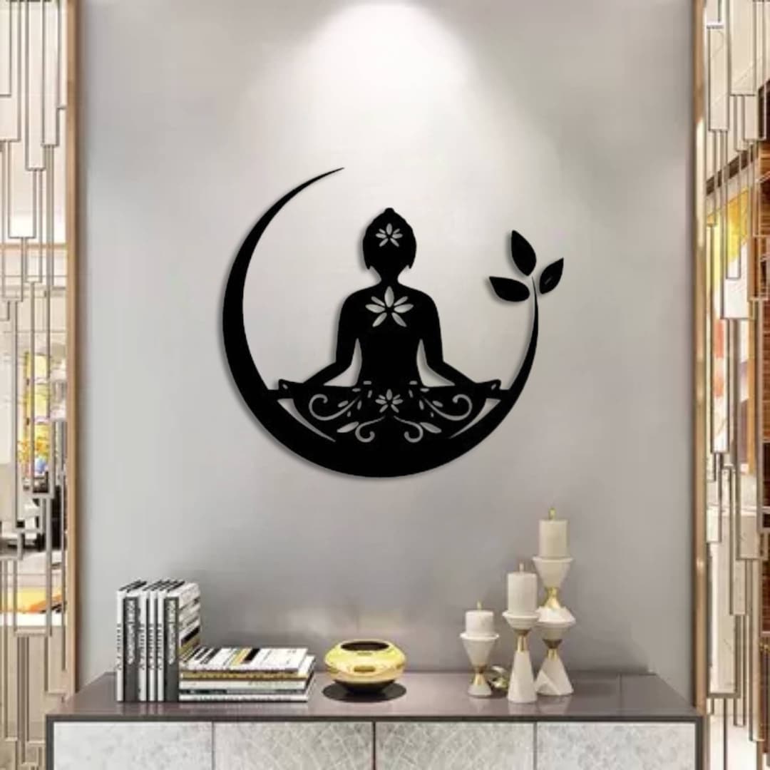 Yoga Wall Decor,metal Yantra Wall Sculpture,etnic Design Wall Art ...