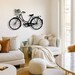 Metal Bicycle Sign for Wall Decoration,bicycle Metal Wall Hanging ...