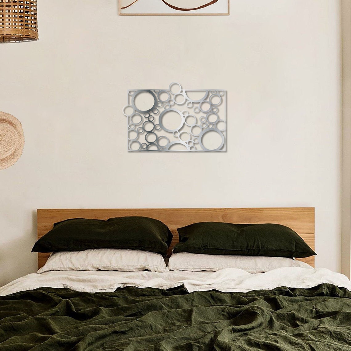 Abstract Bubbles Metal Wall Art metal Bubbles Sign for Wall - Etsy