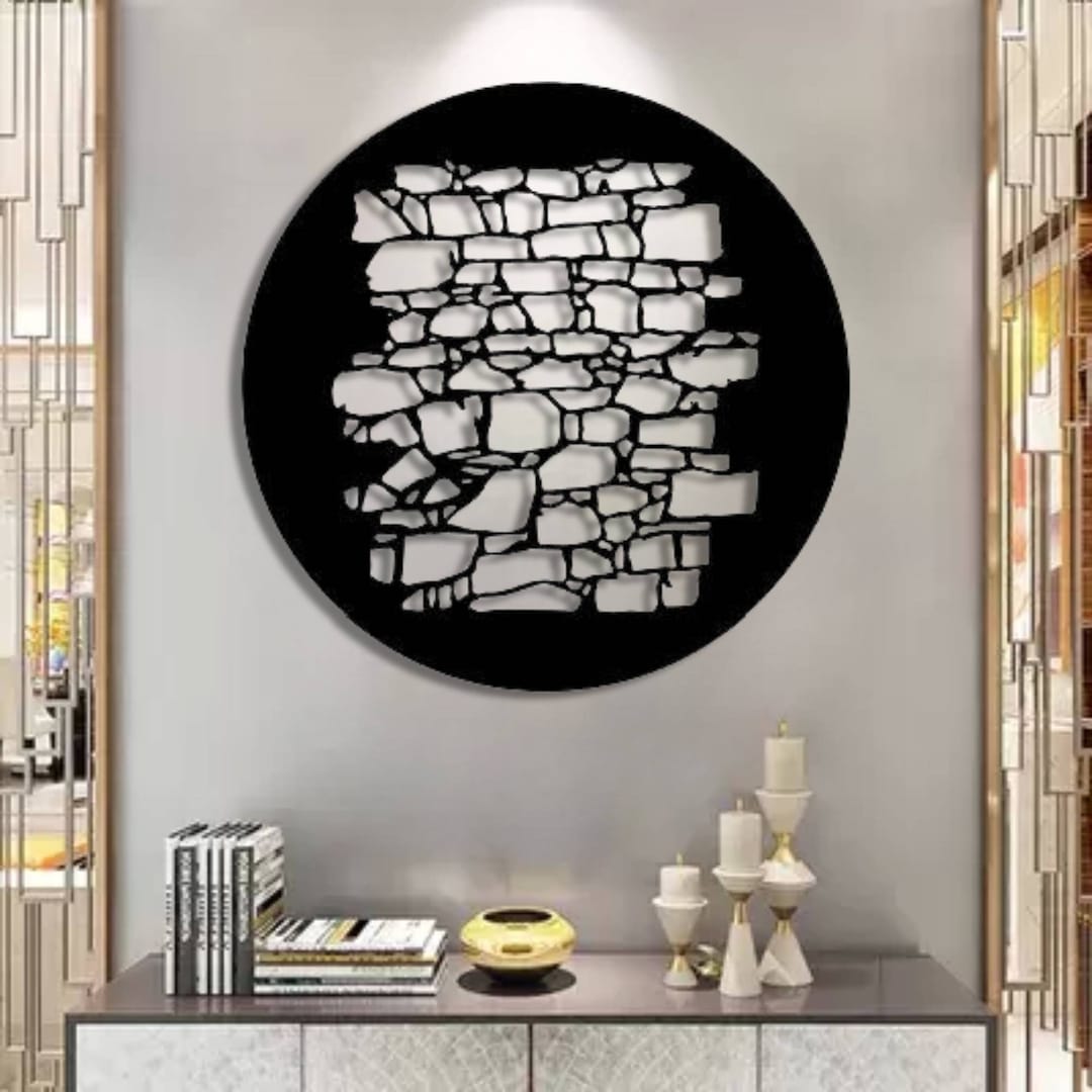 Metal Brick Wall Design Wall Art,metal Brick Wall Design for Wall ...