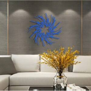 Glossy Red Metal Storm Sign Wall Hanging,luxury Wall Decor,red Metal ...