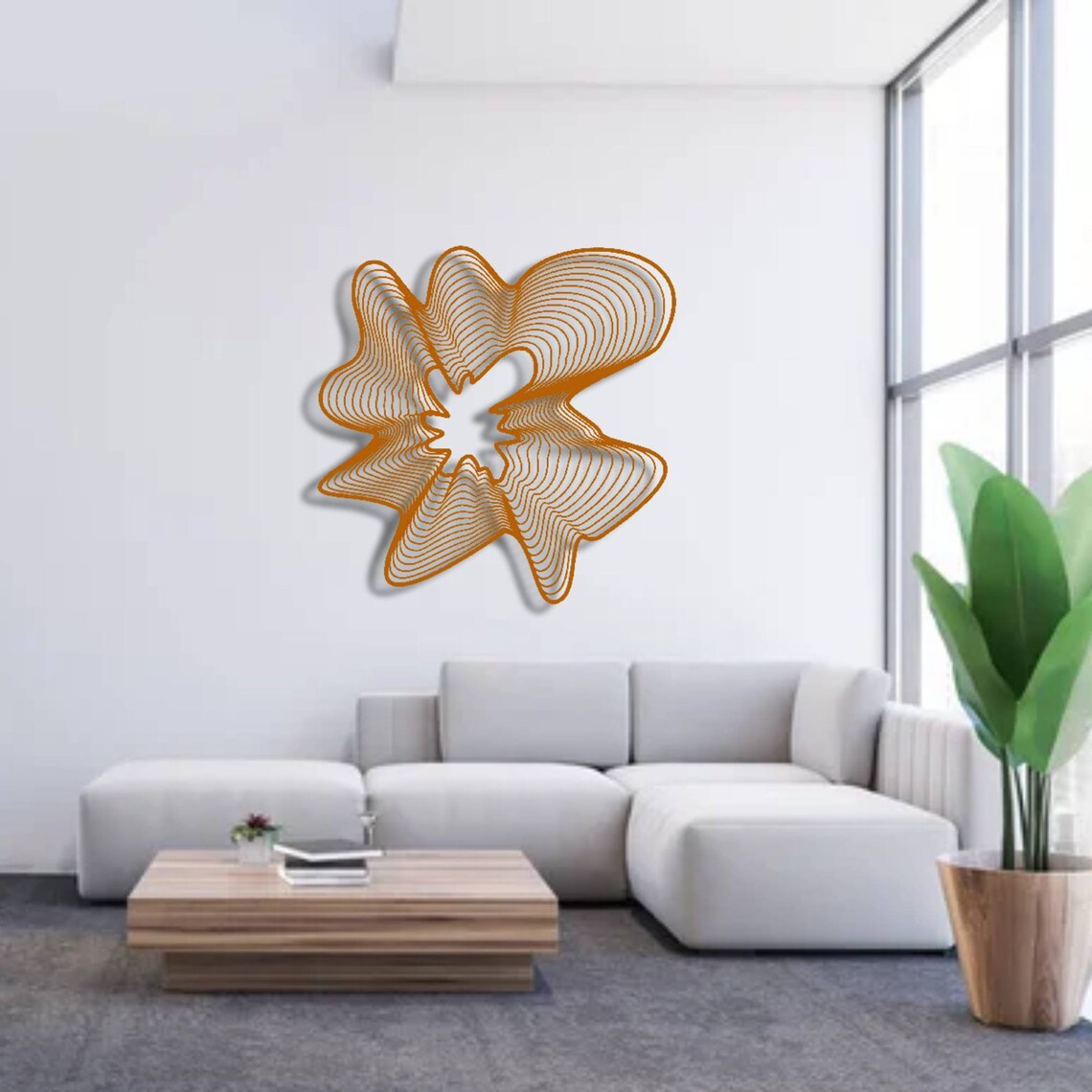 Bronze Metal Irregular Wall Sculpture,unique Wall Decor,irregular ...