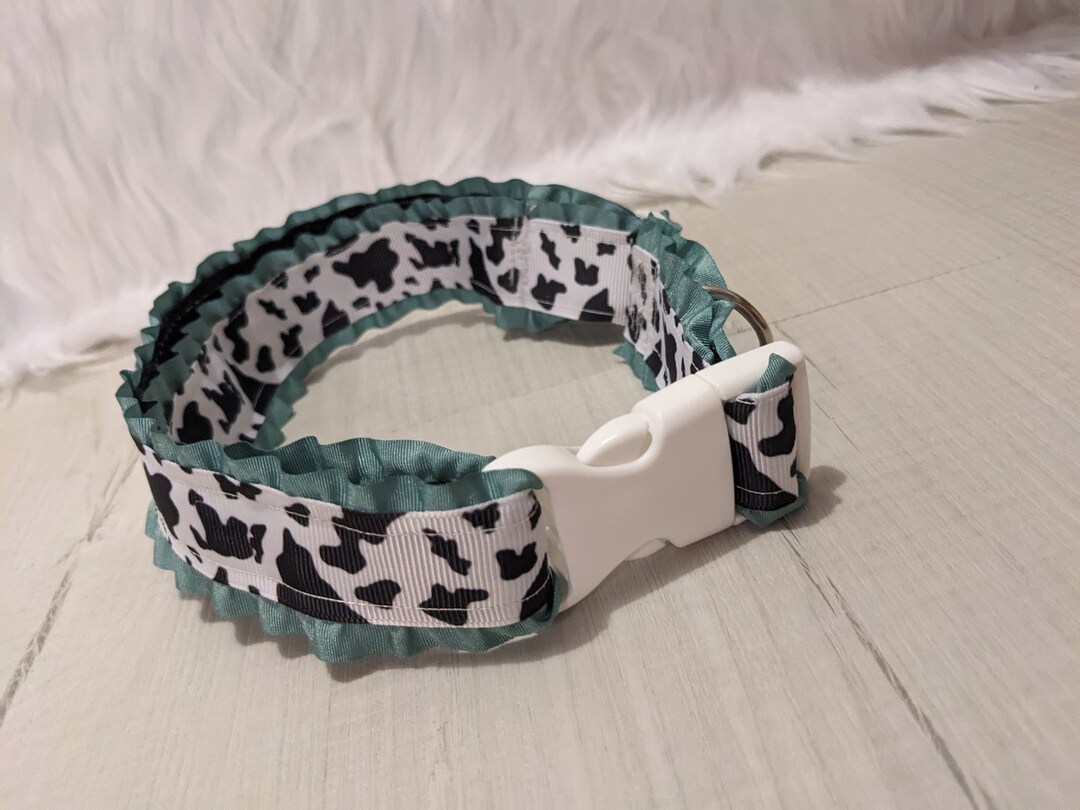 Cow Print Collar - Etsy