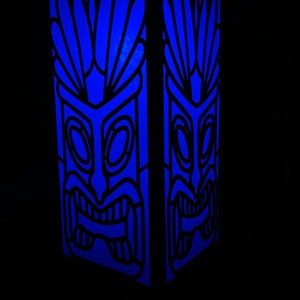 Handmade Tiki Lantern - Tiki Bar Lantern - Tiki Tropical Light - Island ...