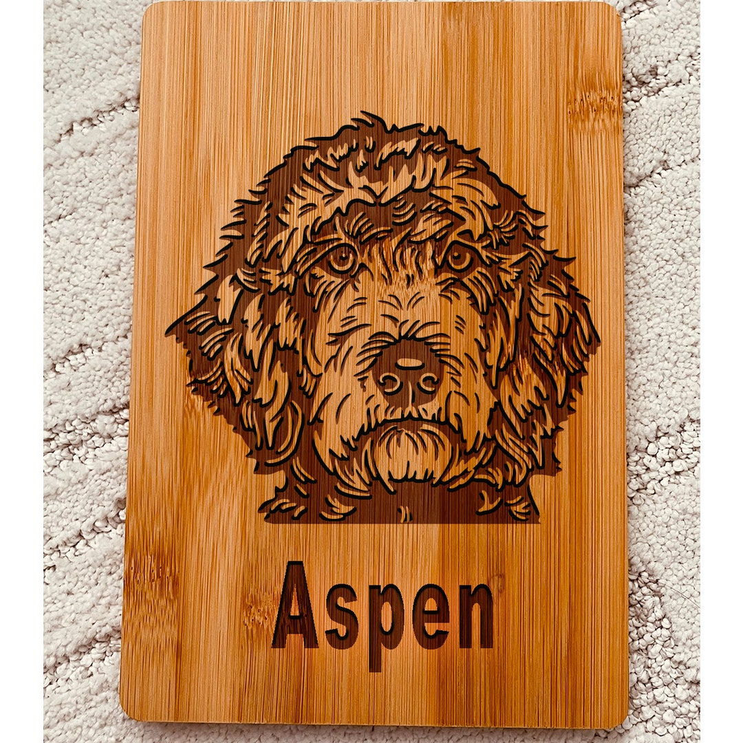 Personalized Labradoodle Cutting Board - Labradoodle Gifts ...
