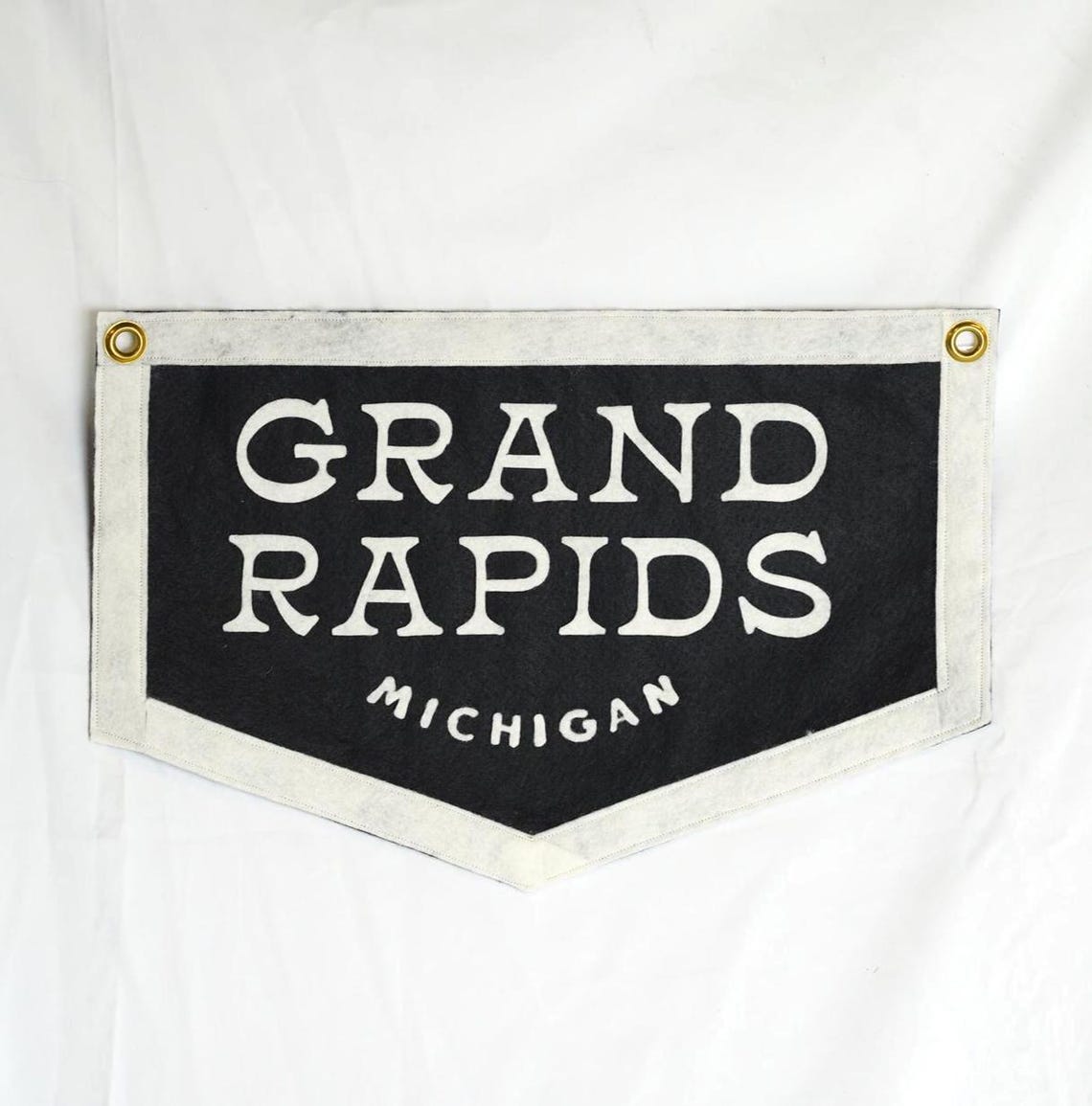 Grand Rapids Michigan Felt Banner, 11x17in - Etsy