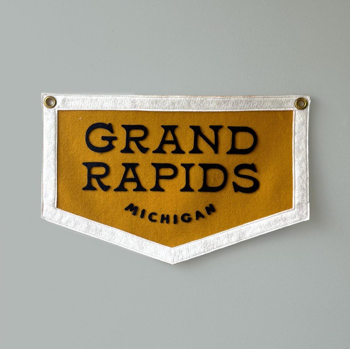 Grand Rapids Michigan Felt Banner, 11x17in - Etsy