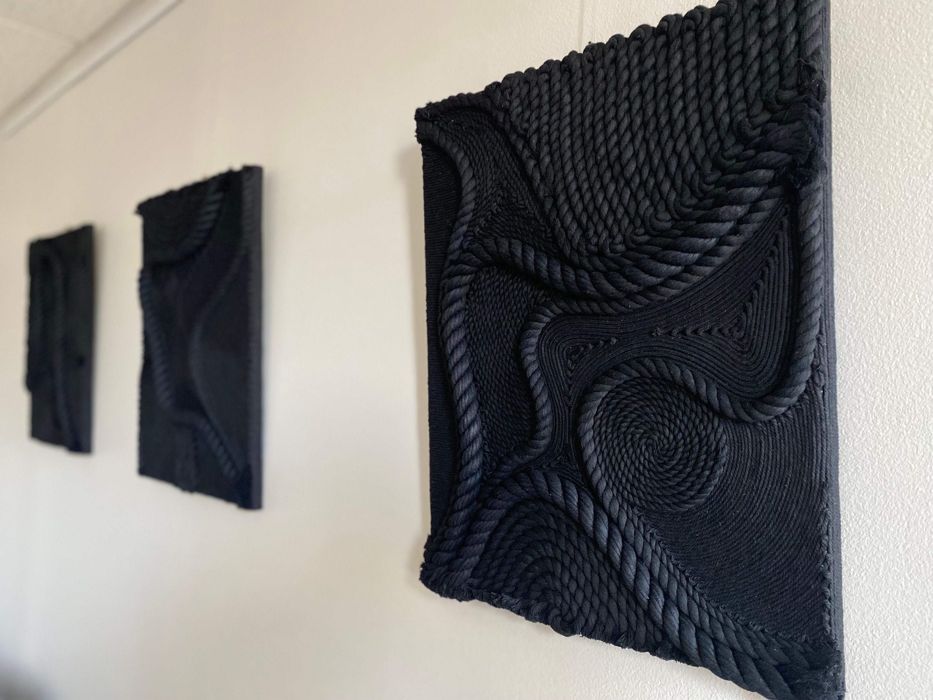 Fiber Art Wall Hanging, Contemporary Art for Modern Home Statement ...