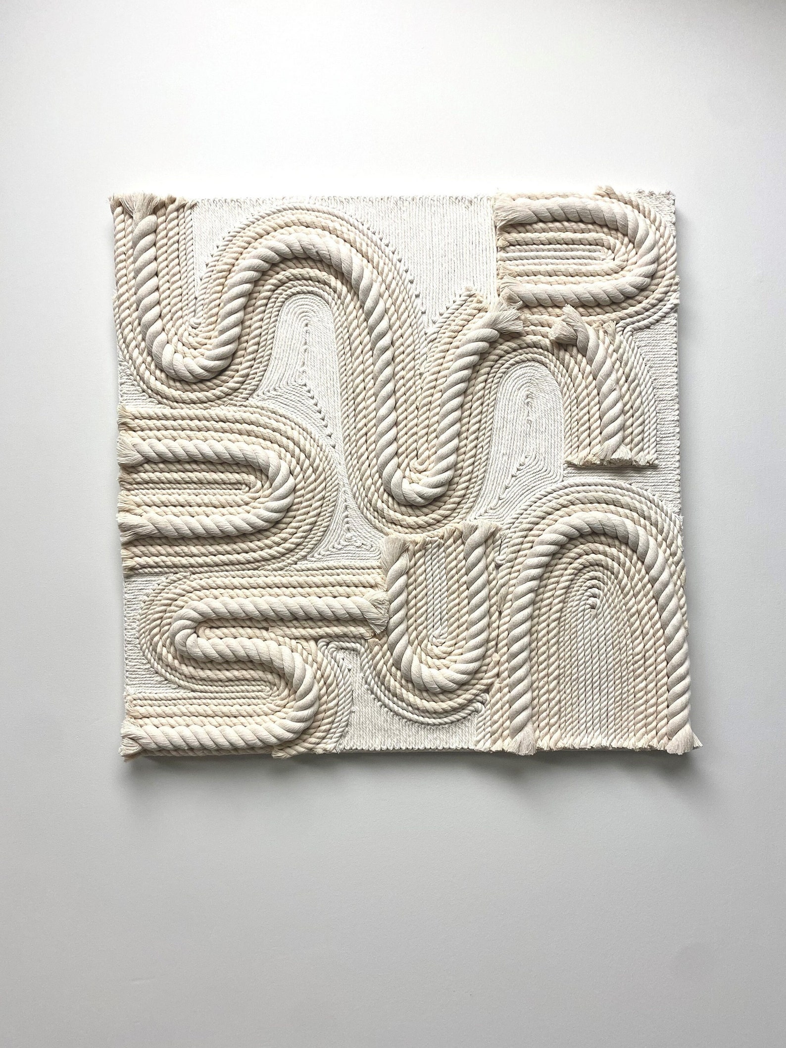 Fiber Art Wall Hanging, Contemporary Art for Modern Home Statement ...