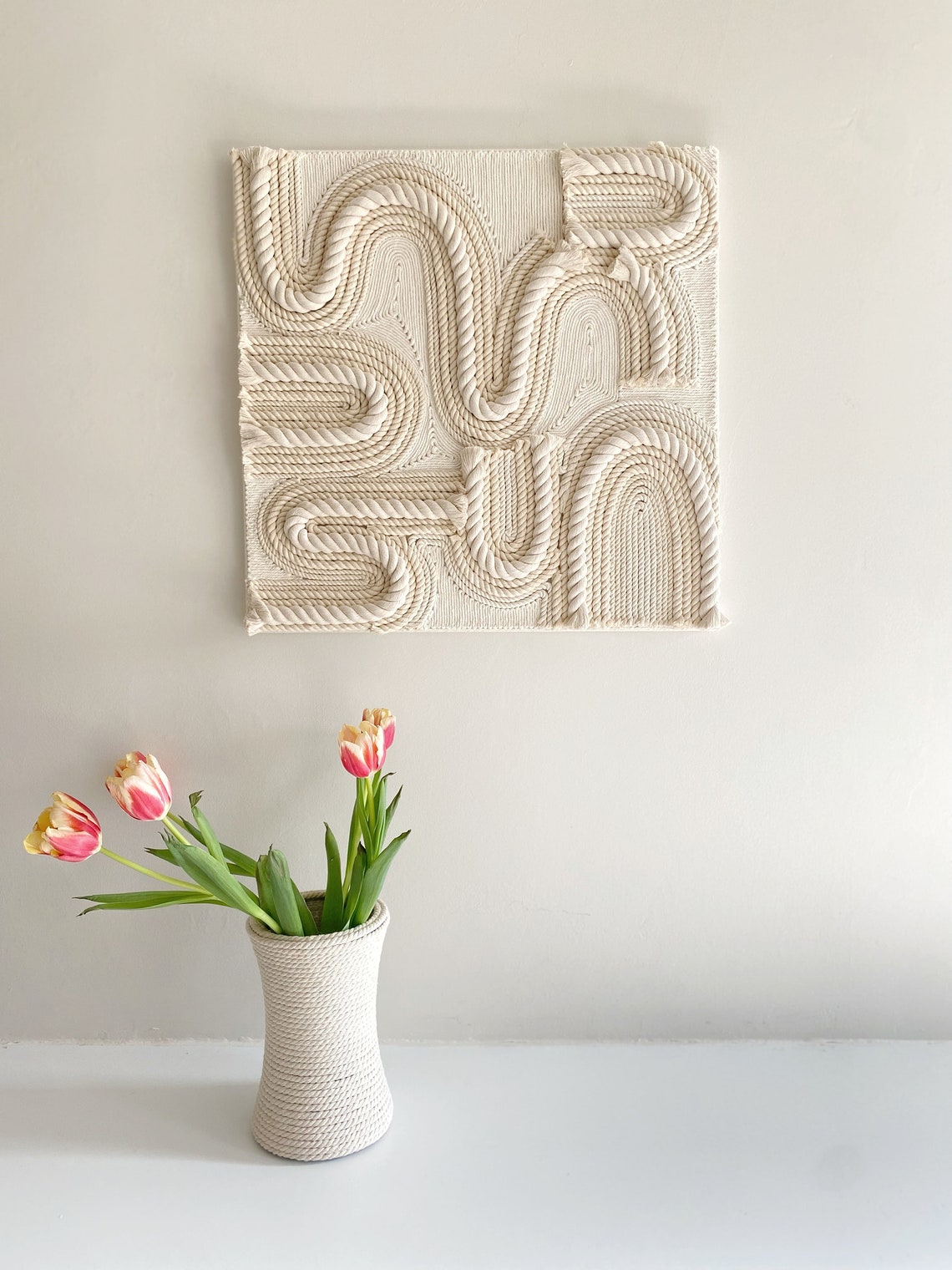 Fiber Art Wall Hanging Contemporary Art for Modern Home - Etsy